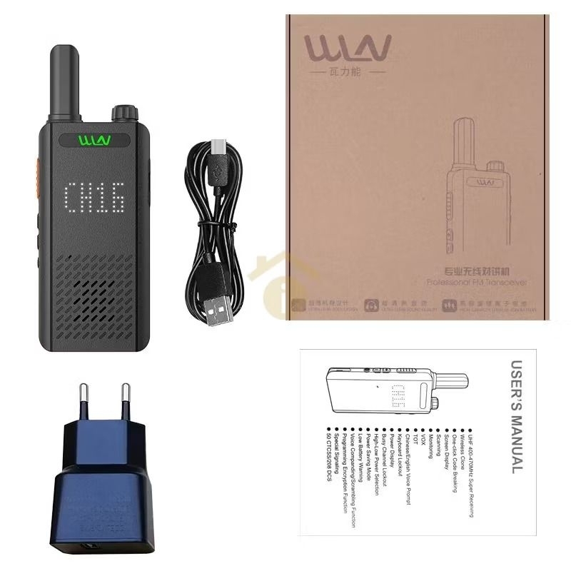 Jual HT Walkie Talkie WLN C1 UHF Handy Talky Two wayRadio C1 400-470Mhz 16 Channel Walkie Talkie ...