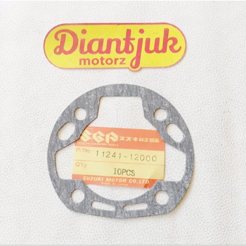 Jual Gasket Paking Perpak Cylinder Blok Boring Bawah Suzuki A100 A 100 Original SGP Japan ...