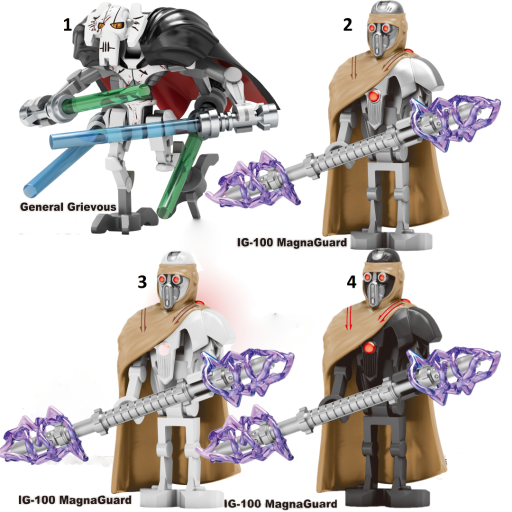 Jual Star Wars General Grievous Dooku Separatist Droid IG-100 Magna ...