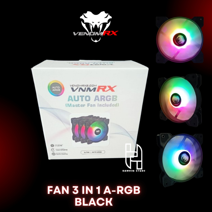 Jual FAN CASING ARGB 3 in 1 VenomRX | Shopee Indonesia