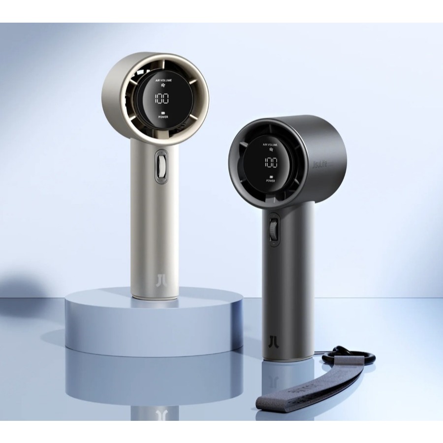 Jual JisuLife Pro1S Aluminum LED Visual Display Premium Handheld Fan ...