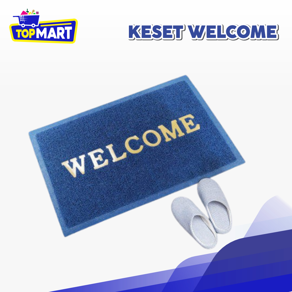 Jual TOPMART - Keset Kaki Karet Welcome Antislip Anti Kepleset / Keset ...