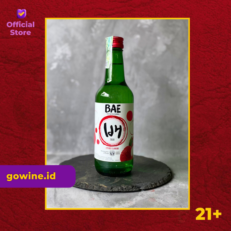 Jual BAE Soju Lychee 360ml - Bae Soju Lokal (ORI & RESMI) | Shopee ...