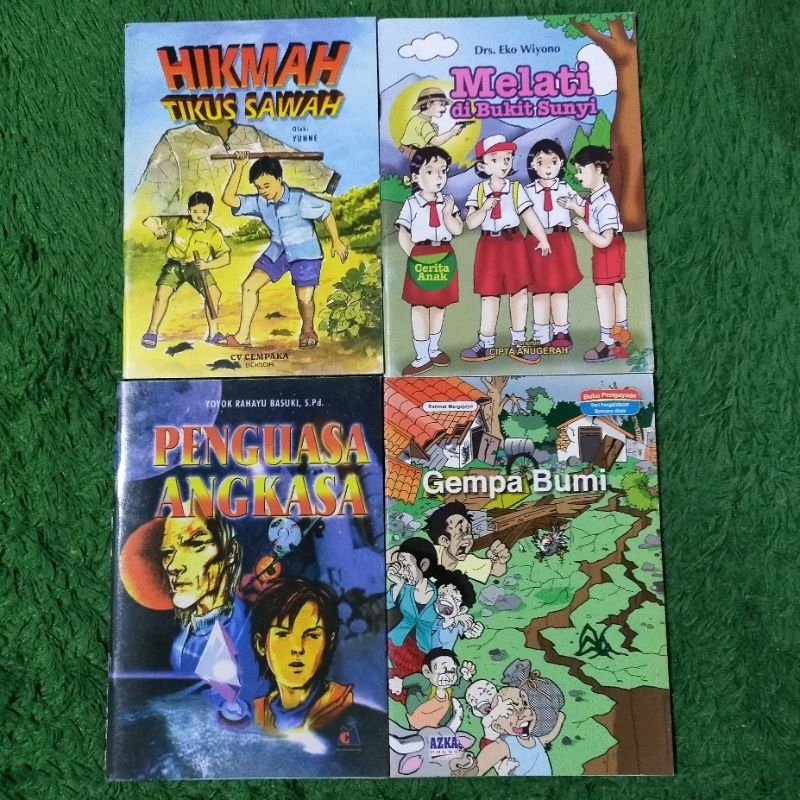 Jual ORIGINAL BUKU CERITA ANAK DAN CERPEN GEMPA BUMI PENGUASA ANGKASA ...