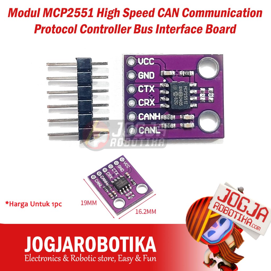 Jual Modul MCP2551 High Speed CAN Communication Protocol Controller Bus Interface Board | Shopee ...