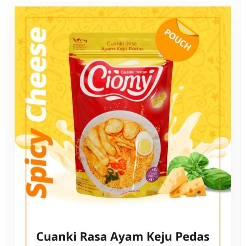 Jual Ciomy Cheese Ayam Keju Pedas Pouch Baru | Shopee Indonesia