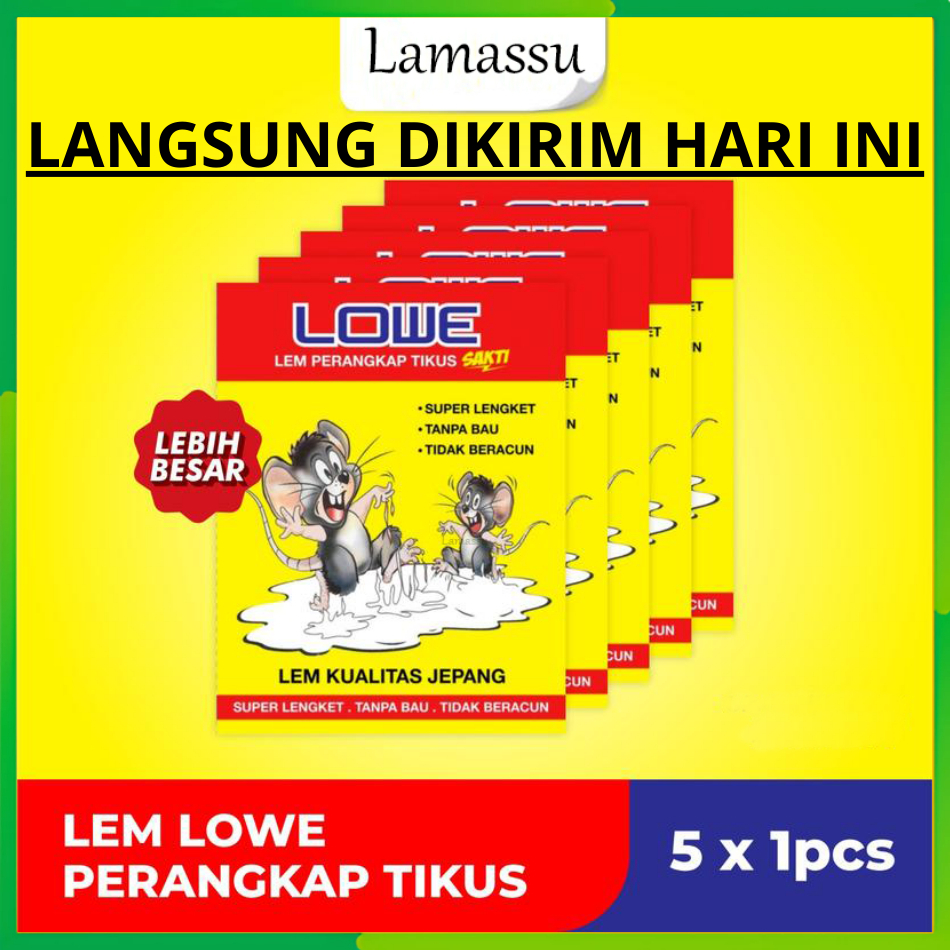 Jual [LS] Lem Perangkap Tikus Papan Super Lengket Penangkap Hama ...