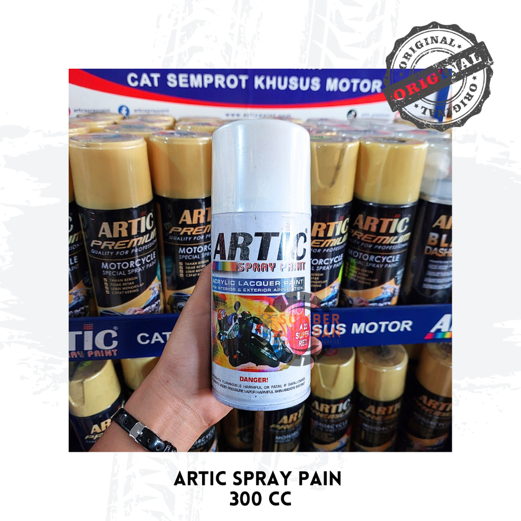Jual ARTIC Spray Paint Cat Warna Body Motor 300 CC | Shopee Indonesia