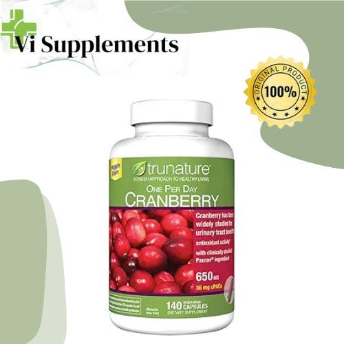 Jual VI SUPPLEMENTS - [100% ORIGINAL] Trunature One Per Day CRANBERRY ...