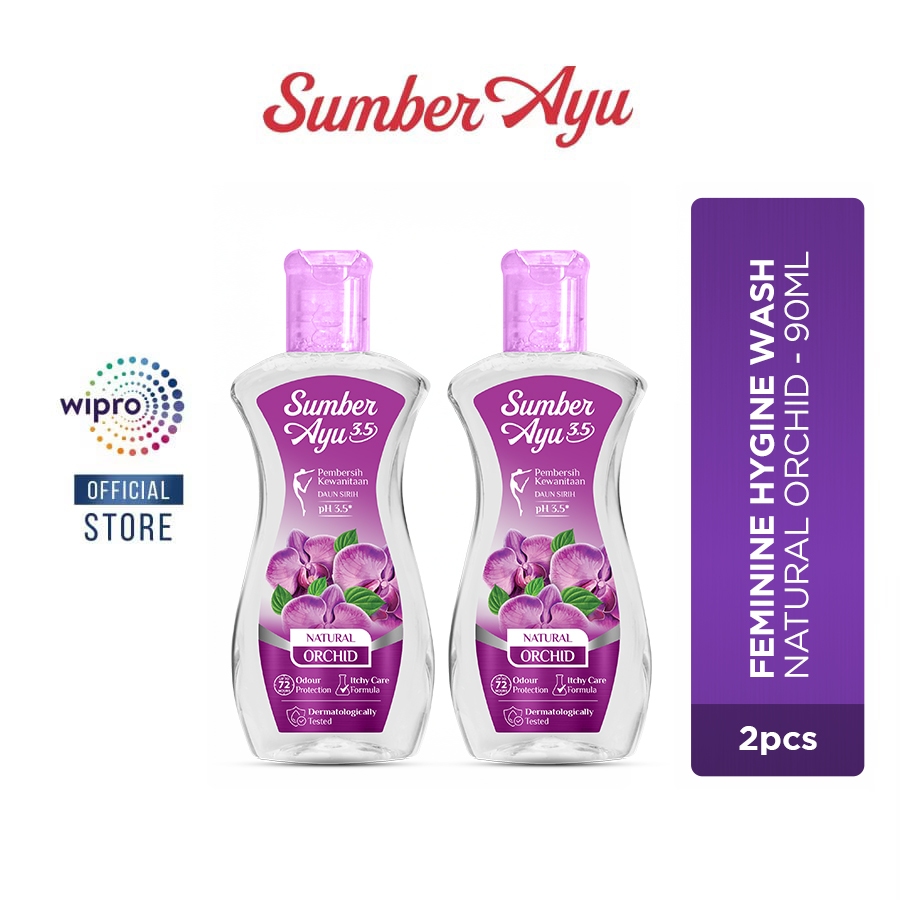 Jual Sumber Ayu Feminine Hygiene Wash Natural Orchid 90ml - Twinpack ...