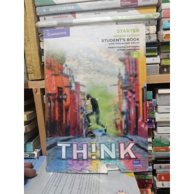 Jual buku think students book A1 second edition | Shopee Indonesia