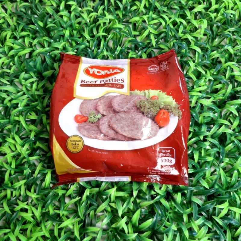 Jual Yona Beef Patties (Patties Daging Sapi) - Berat 500gr | Shopee ...