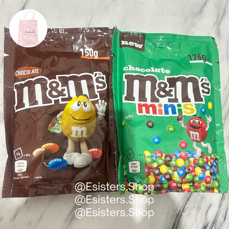Jual M&M’S Chocolate | Cokelat MNM Candies Pouch Coklat M&M | Shopee ...