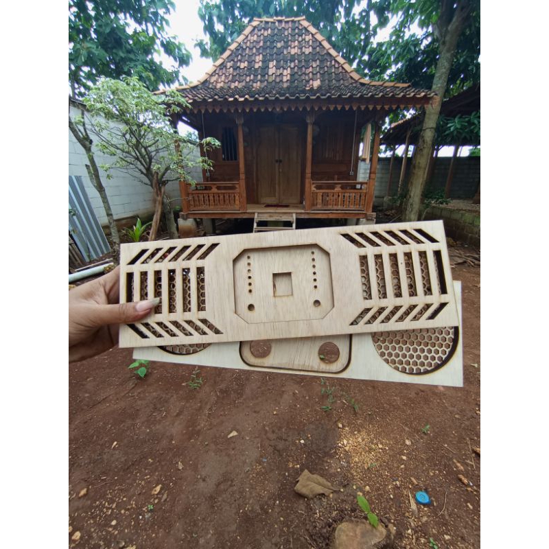 Jual panel bok power full triplek ukuran 38 x12 cm tebal keseluruhan 10mm | Shopee Indonesia