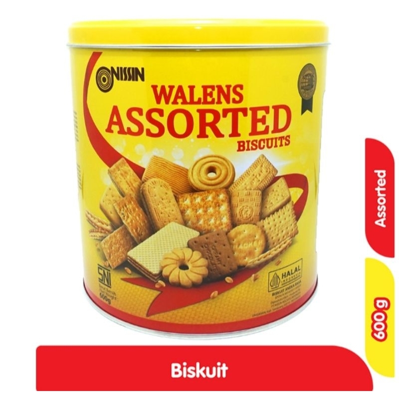 Jual Nissin Walens Assorted Biscuits 600 gr | Shopee Indonesia