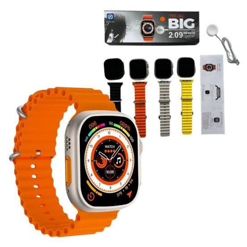 Jual Smart Watch T900 Ultra Big Infinity Display | Shopee Indonesia