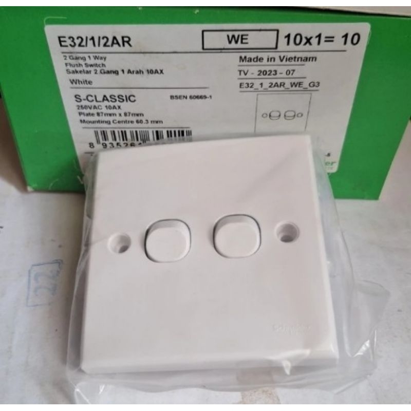 Jual Schneider saklar seri E32/1/2A | Shopee Indonesia