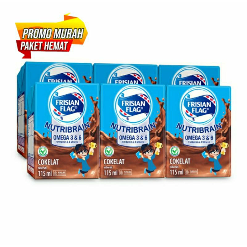 Jual FRISIAN FLAG Milky Susu UHT Cokelat 6 x 115 ml | Shopee Indonesia
