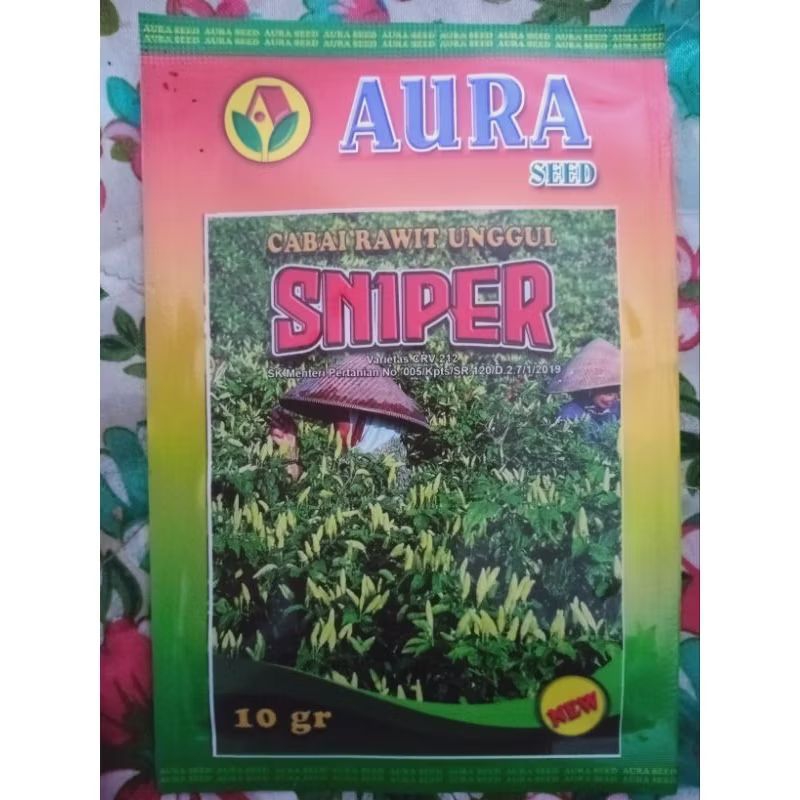 Jual Benih Cabe SNIPER Cabai Rawit Merah SNIPER AURA SEED original ...