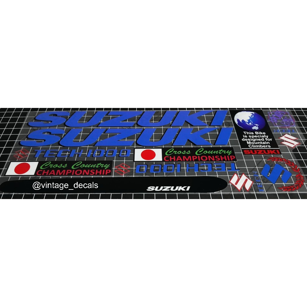 Jual sticker sepeda SUZUKI TECH 1000LT 1000SP | Shopee Indonesia