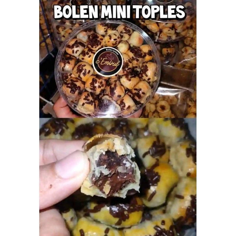 Jual bolen coklat mini lumer uk 500gram | Shopee Indonesia