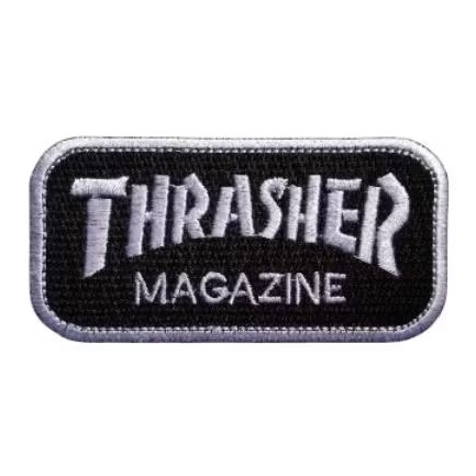 Jual THRASHER "MAGAZINE" BLACK (Iron patch) | Shopee Indonesia