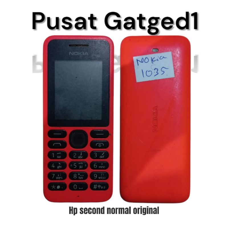Jual Nokia RM-105 / TA-1035 / RM-1280 / RM-1114 / RM-1134 normal second ...