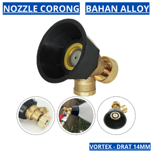 Jual Nozzle Sprayer Vortex Bahan Alloy - Nozzle Corong | Shopee Indonesia