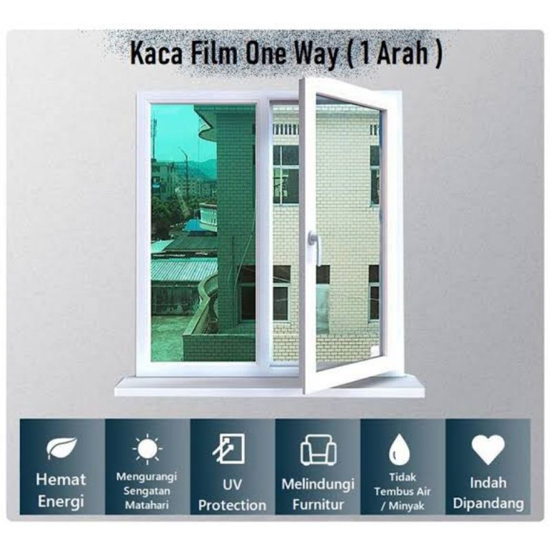 Jual Stiker Kaca Film One Way Cermin 1Roll | Shopee Indonesia