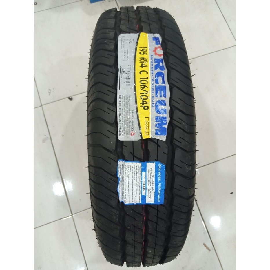 Jual BAN MOBIL MUATAN BERAT R14 UKURAN 195 MEREK FORCEUM BAN MOBIL ...