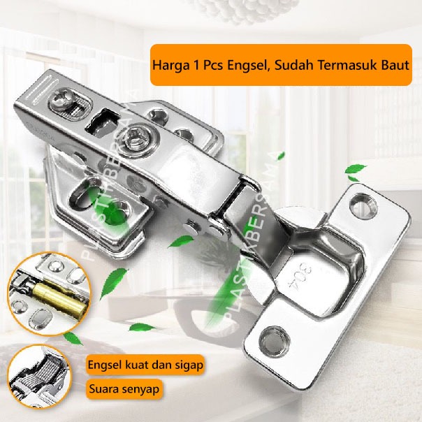 Jual Engsel Sendok Slow Motion Soft Close Hidrolik Tutup Pelan Lembut ...
