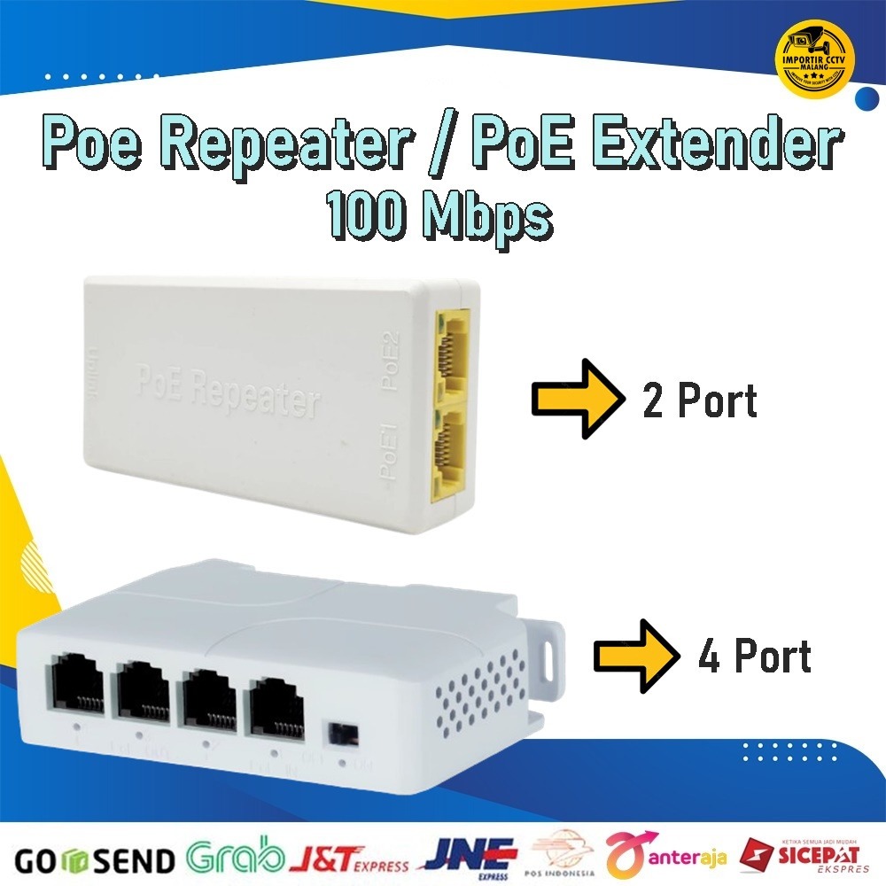 Jual POE Repeater / POE EXTENDER 100Mbps | Shopee Indonesia