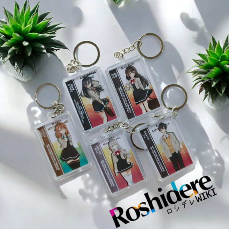 Jual Gantungan Kunci Roshidere - Keychain Alya - Alisa - Suo Yuki ...