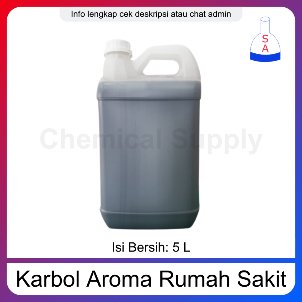 Jual Karbol Cair Pembersih Antibakteri Aroma Rumah Sakit 5 Liter ...