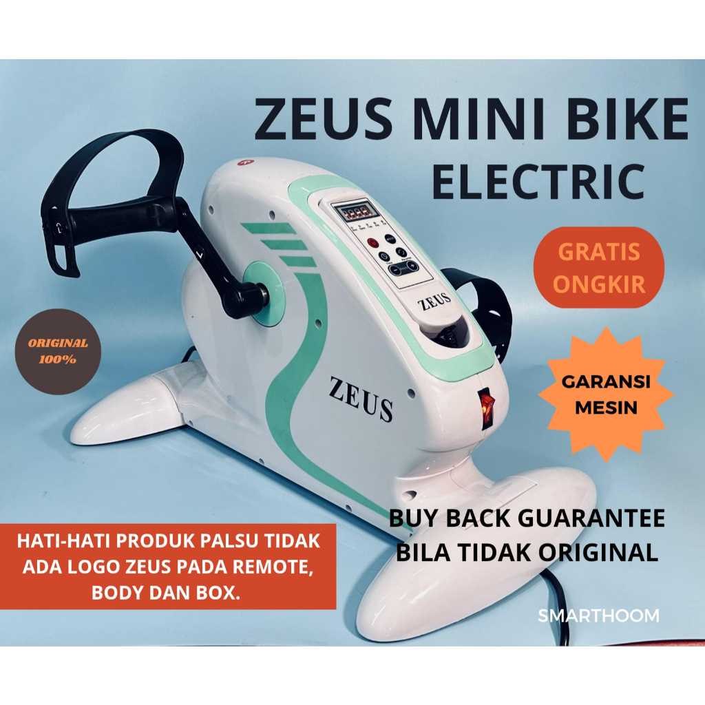 Jual ZEUS MINI BIKE - ZEUS MINI ELEKTRIK BIKE_SEPEDA STATIS TERAPI - Z MINI ELEKTRIK | Shopee ...