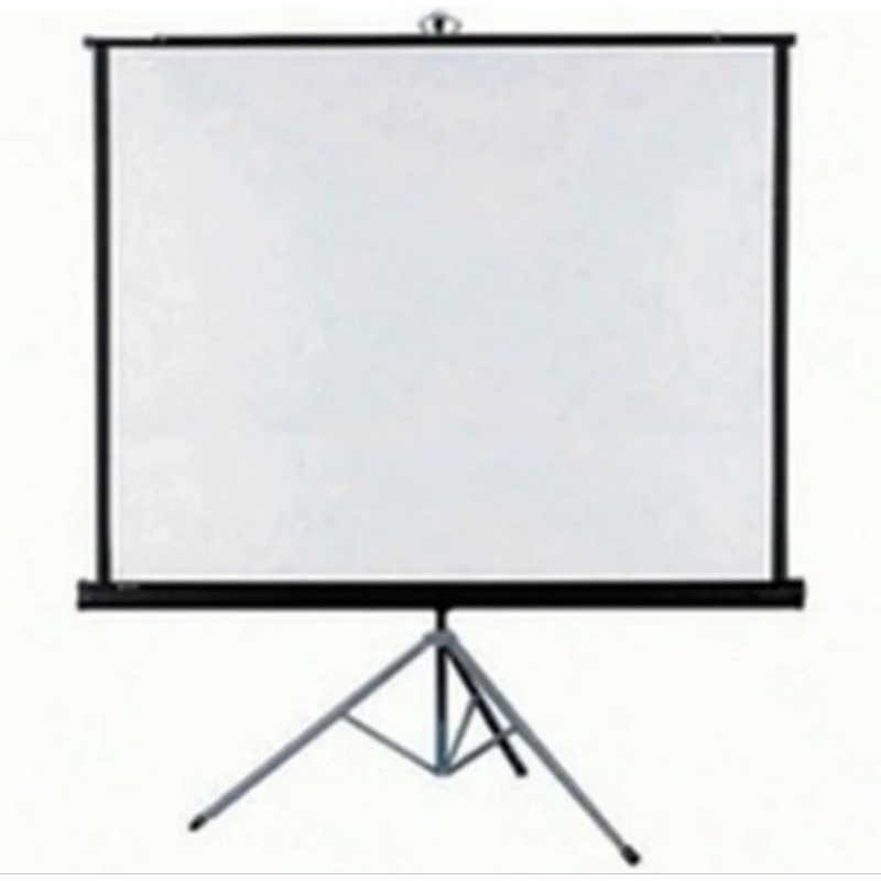 Jual Layar Proyektor Tripod Microvision 96" 244x244 | Projector screen ...