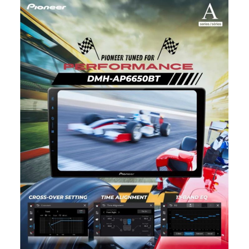 Jual PIONEER DMH-AP6650BT Headunit 9 Inch WSVGA Capasitiv Display Panel ...