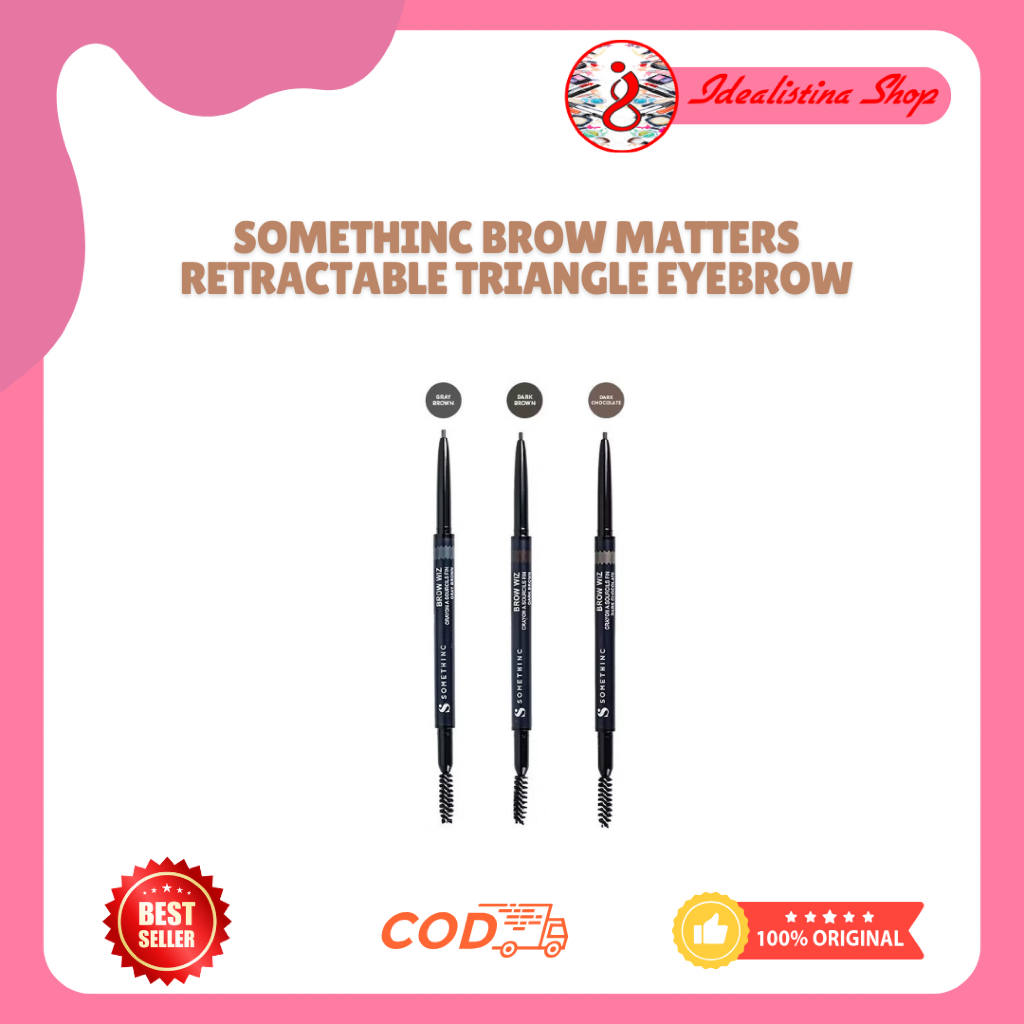 Jual Somethinc Brow Matters Retractable triangle Eyebrow | Shopee Indonesia