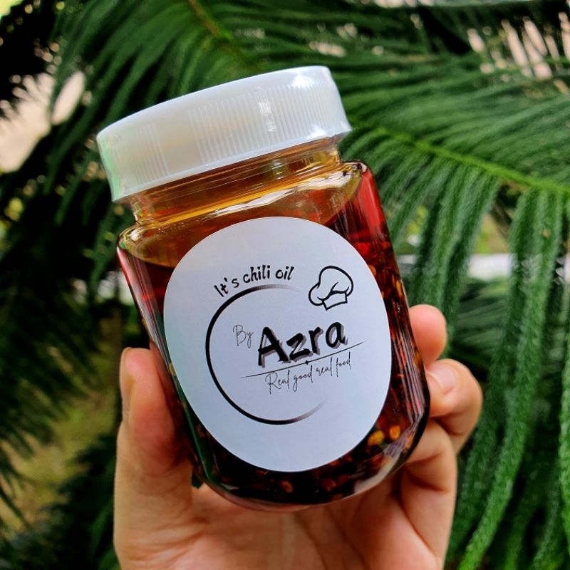 Jual Chili Oil Halal Pedas 200gr by Azra | Shopee Indonesia