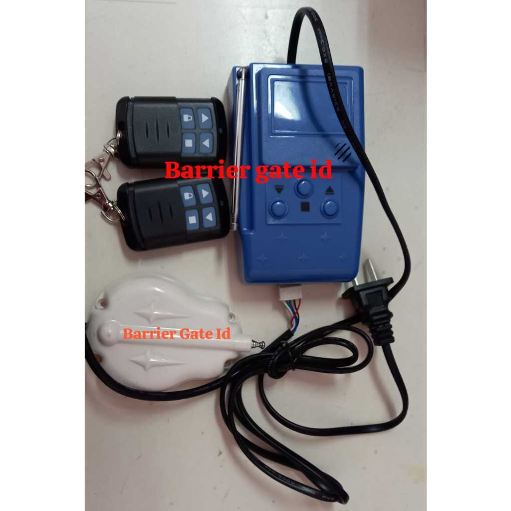 Jual Promo Remote Barrier gate + push button wireless mx80 mx50 ...