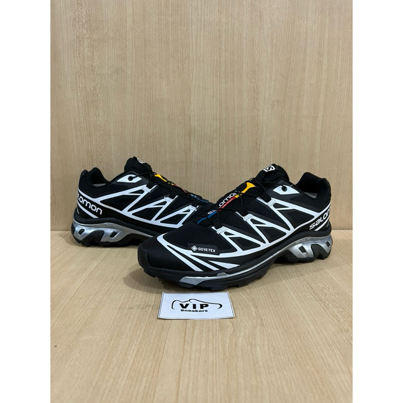 Jual SALOMON XT-6 GORE TEX BLACK SILVER | Shopee Indonesia