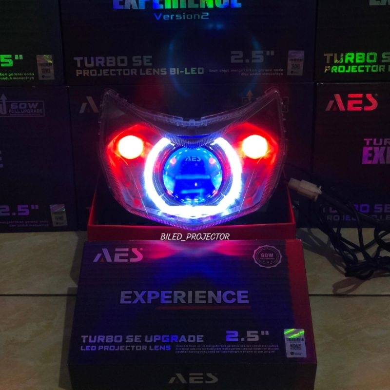 Jual PROJECTOR BILED SUPRA X 125 FI NEW SET REFLEKTOR BILED AES ...