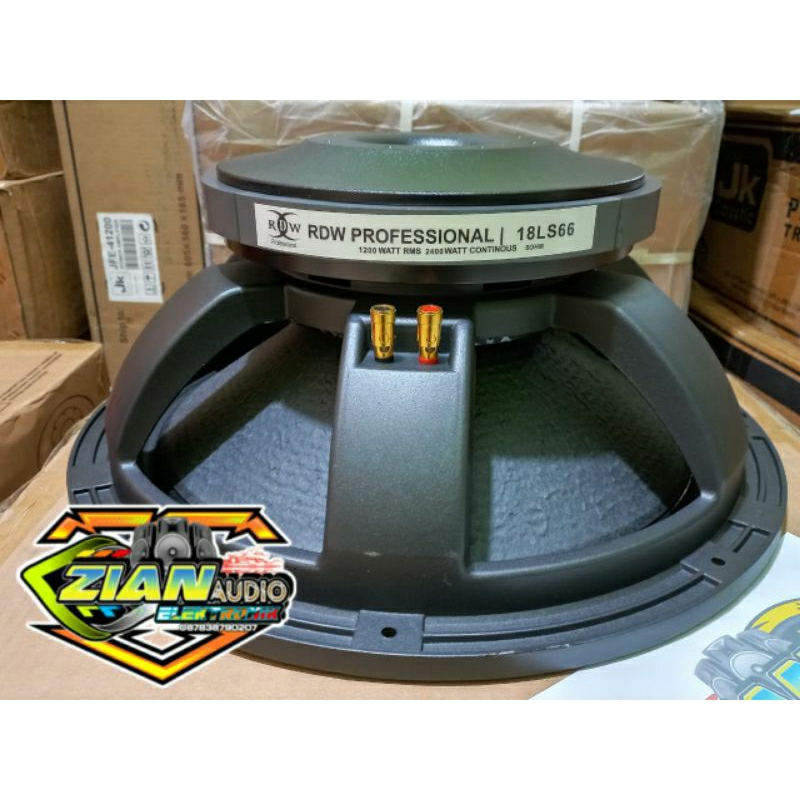 Jual SPEAKER 18" RDW 18 LS 66 FT original Voice coil 5" | Shopee Indonesia