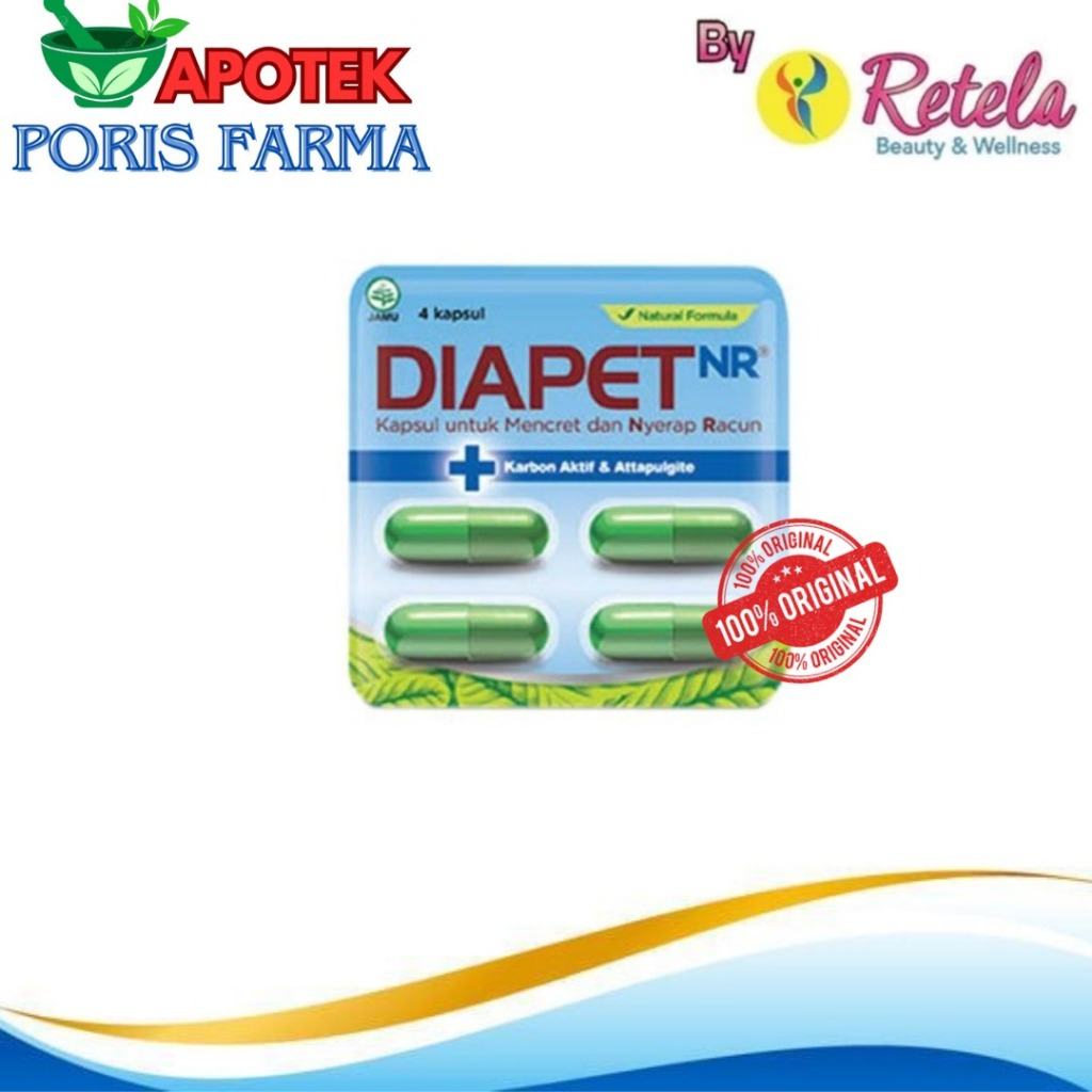 Jual Diapet NR 1 Strip 4 Capsul | Shopee Indonesia
