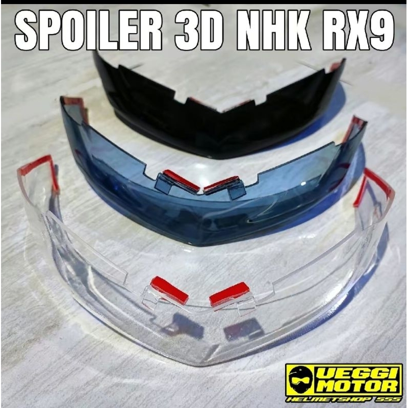 Jual SPOILER 3D NHK RX9 PRESISI | Shopee Indonesia