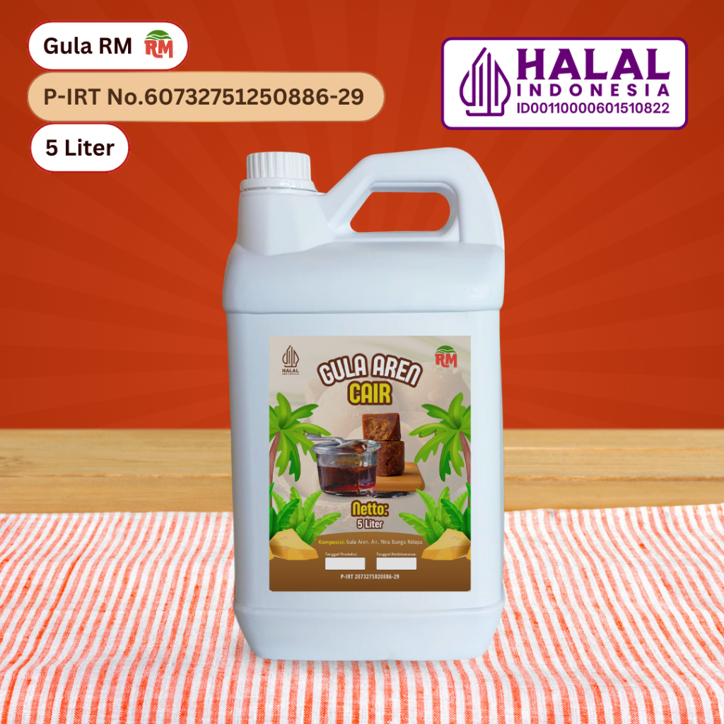 Jual Gula Aren Cair 7 Kg (5,1 Liter) | Premium Palm Sugar Syrup ...