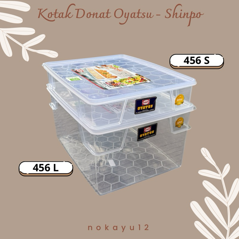 Jual Tempat Box Donat OYATSU SIP 456 L / SHIP 456 S | Shopee Indonesia