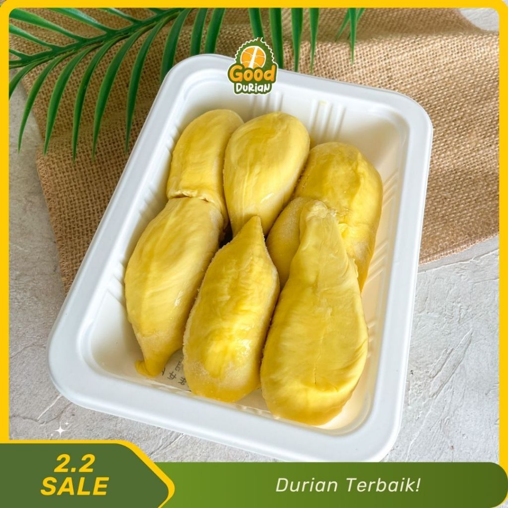 Jual Durian Monthong Palu / Durian Montong Palu Grade A - Durian Fresh Kupas - Durian Frozen ...