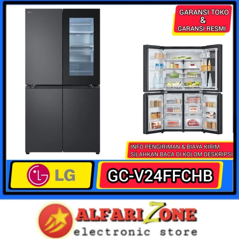 Jual Kulkas LG 4 Pintu multidoor Inverter 706L GC-V24FFCHB GCV24FFCHB | Shopee Indonesia