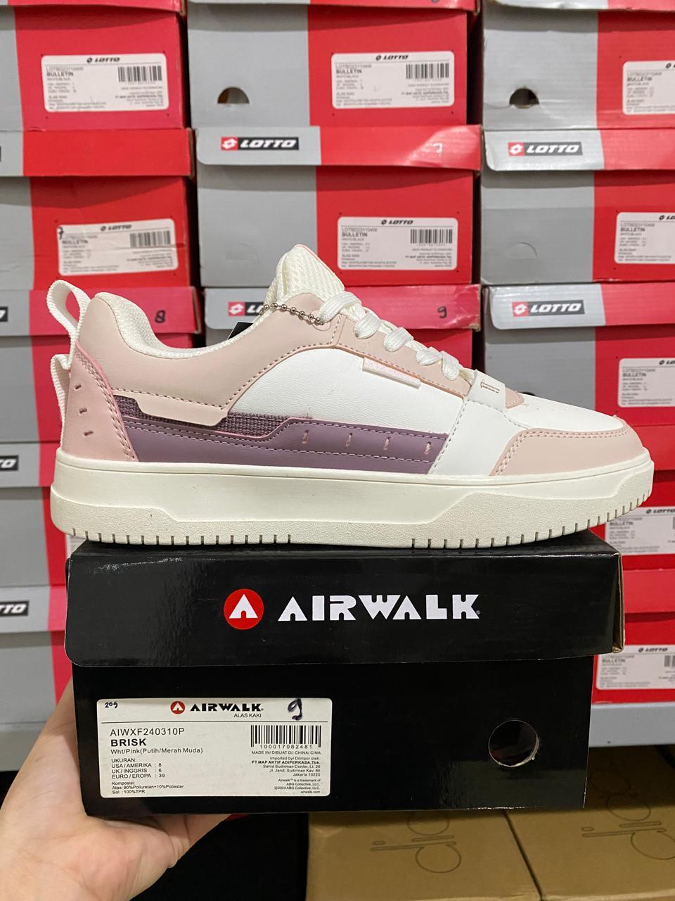 Jual Airwalk Brisk White/Pink Women Shoes Original | Shopee Indonesia